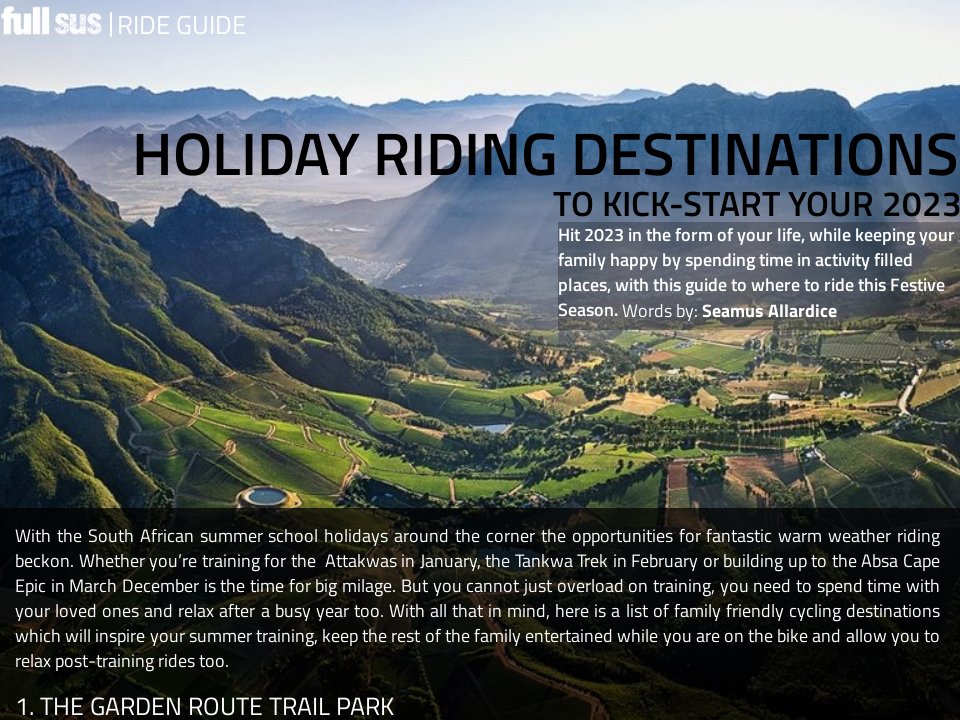 STBB THE BIG SMALL FIRM - Full Sus MTB Mag Vol 76